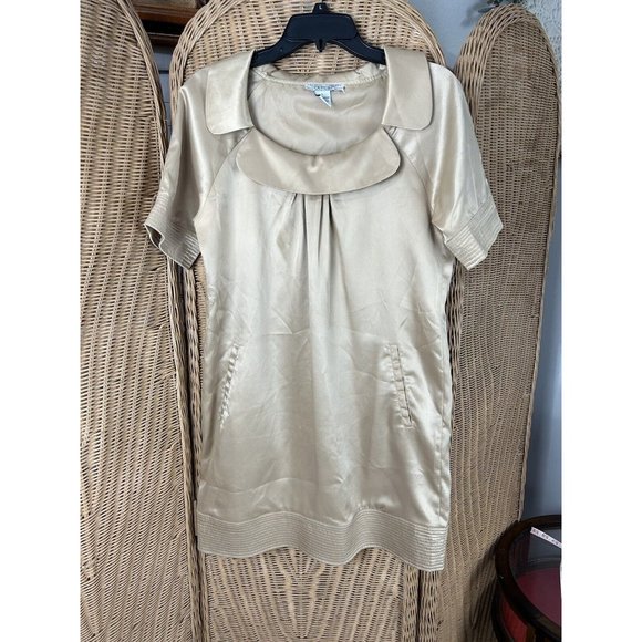 Vertigo | Dresses | Vertigo Dress Large Champagne Pearl Large Cocktail ...